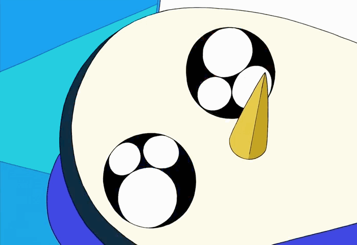 Gunter adventure time penguin GIF on GIFER - by Duzshura