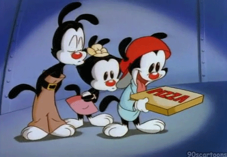 Pizza animaniacs blink GIF on GIFER - by Gholbidar