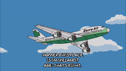 A plane flying across the sky GIF - Conseguir o melhor gif em GIFER