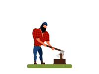 Lumberjack GIFs - Get the best gif on GIFER