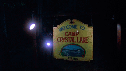 Welcome to camp crystal lake GIF - Conseguir o melhor gif em GIFER