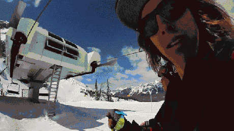 Chairlift GIFs - Get the best gif on GIFER