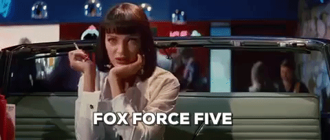 Fox force five GIF - Conseguir o melhor gif em GIFER