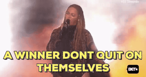 A winner dont quit on themselves GIFs - Obtenez le meilleur gif sur GIFER