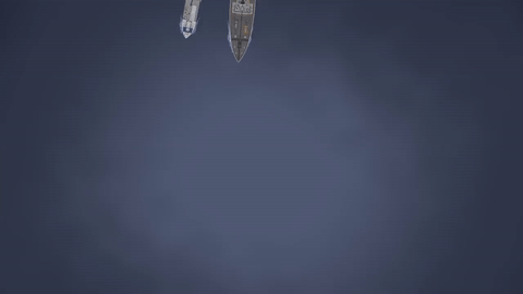 Two boats turning GIF - Conseguir o melhor gif em GIFER