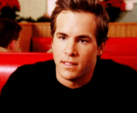 Ryan Reynolds Creepy Smile Gif