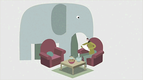 The elephant in the room GIF - Conseguir o melhor gif em GIFER