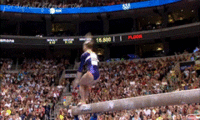 Balance beam GIFs - Get the best gif on GIFER
