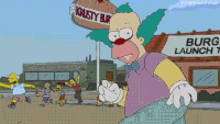 The krusty the clown show GIF - Conseguir el mejor gif en GIFER
