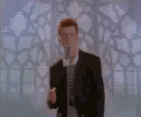 Rickroll GIFs - Get the best gif on GIFER