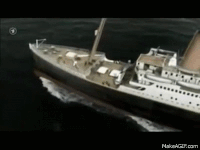 Titanic sinking GIFs - Get the best gif on GIFER