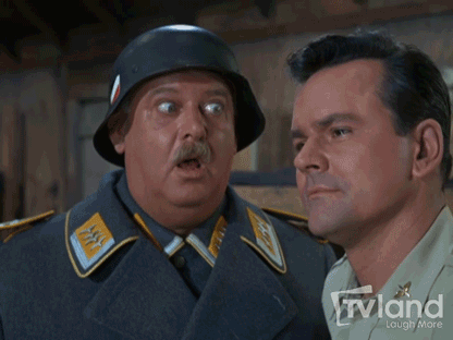 Sergeant schultz GIF - Conseguir el mejor gif en GIFER