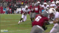 Barry Sanders Juke Gif