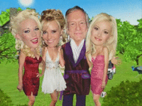 Hugh hefner GIF - Conseguir o melhor gif em GIFER