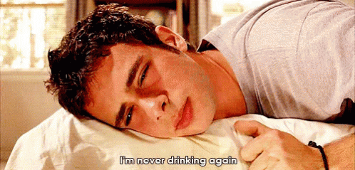 Im never drinking again GIF - Conseguir o melhor gif em GIFER