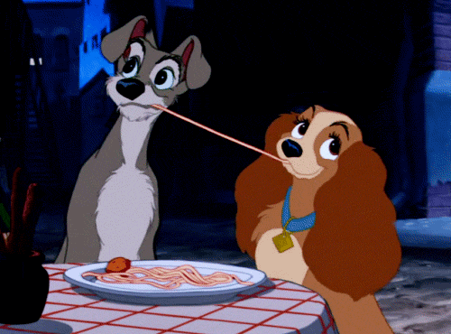 Lady and the tramp two GIF - Conseguir o melhor gif em GIFER
