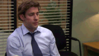 Jim Halpert Shrug Gif