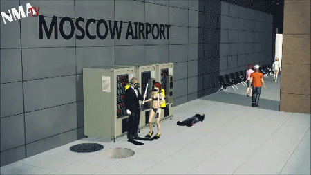 Moscow airport GIF - Conseguir o melhor gif em GIFER