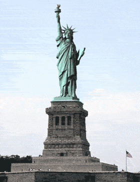 Statue of liberty GIFs - Get the best gif on GIFER