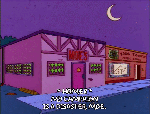 Exterior of moes tavern GIF - Conseguir o melhor gif em GIFER