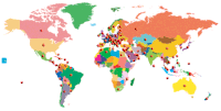 World map GIF - Conseguir o melhor gif em GIFER