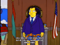 Mayor quimby GIFs - Obtenez le meilleur gif sur GIFER
