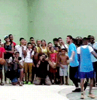 Crowd jump GIFs - Get the best gif on GIFER