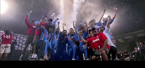 Indian cricket team GIF - Conseguir o melhor gif em GIFER