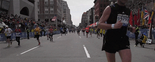 Boston marathon GIF - Conseguir el mejor gif en GIFER