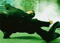 Matrix Neo Bullets Gif
