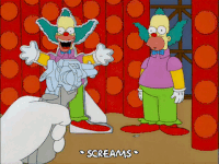 Crusty the clown GIF - Conseguir o melhor gif em GIFER