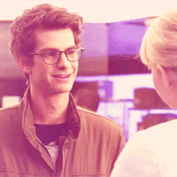 Andrew Garfield Awkward Smile