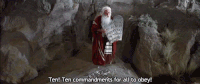 Commandments GIFs - Get the best gif on GIFER