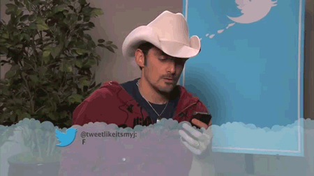 Reading mean twitter tweets GIF - Conseguir o melhor gif em GIFER