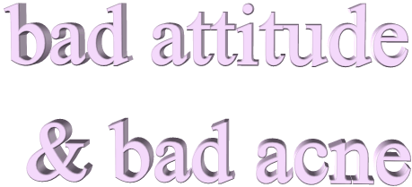 Bad attitude and bad acne GIF - Conseguir o melhor gif em GIFER