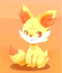 Fennekin Sprite Gif