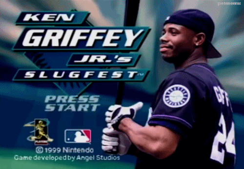 Ken griffey jrs slugfest GIF - Conseguir o melhor gif em GIFER