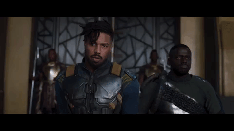 Killmonger GIFs - Get the best gif on GIFER
