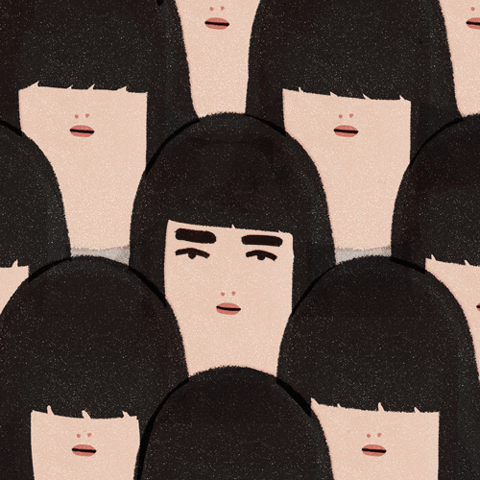 Women illustrator GIF - Conseguir o melhor gif em GIFER