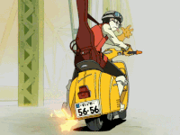 Vespa GIFs - Get the best gif on GIFER