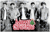 One Direction Merry Christmas Gif