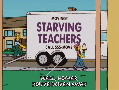 Starving teachers GIF - Conseguir o melhor gif em GIFER