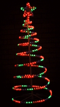 Blinking Christmas Tree Gif