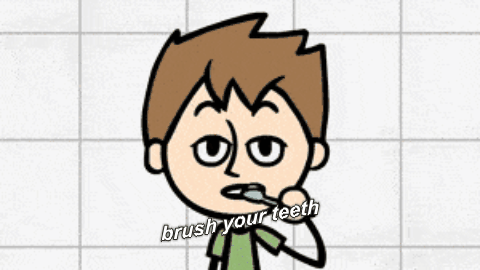 Tooth cleaning GIF - Conseguir o melhor gif em GIFER