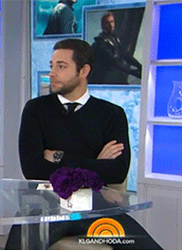 The host interview GIF - Conseguir el mejor gif en GIFER