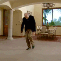 Larry David Stare Gif