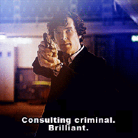 Sherlock Brilliant Gif
