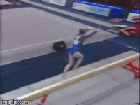 Balance beam GIFs - Get the best gif on GIFER
