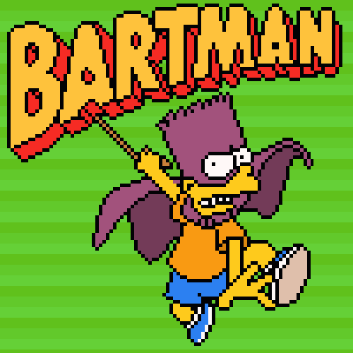 Bart simpson as bartman GIF - Conseguir o melhor gif em GIFER