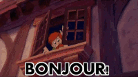 Most Popular Bonjour GIFs - Get the best gif on GIFER